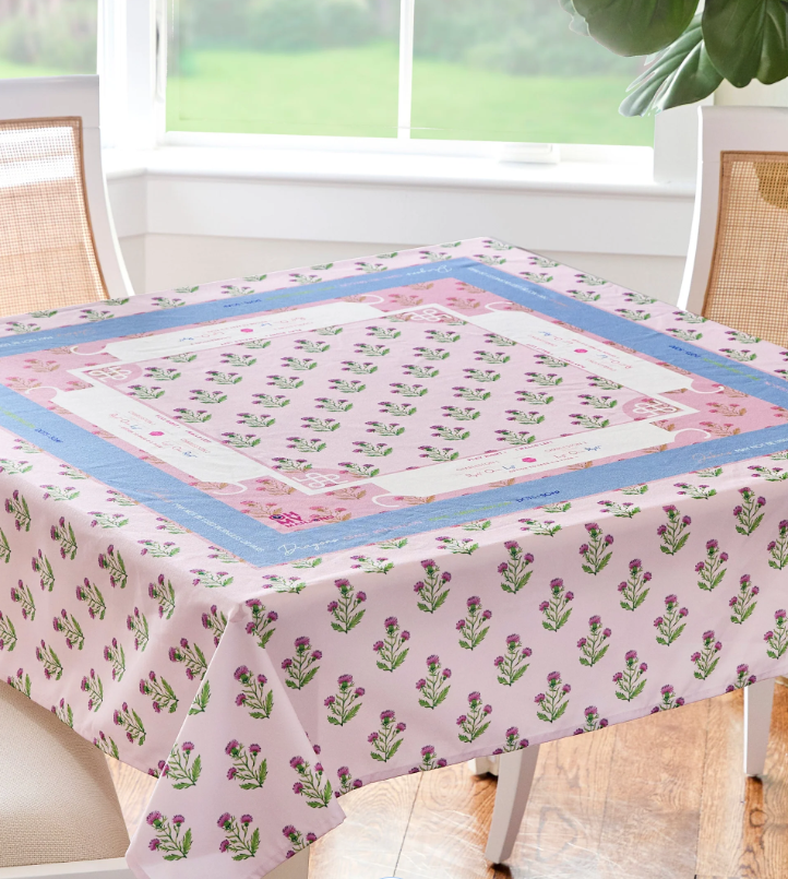 Thistle Mahjong Tablecloth – Mamili
